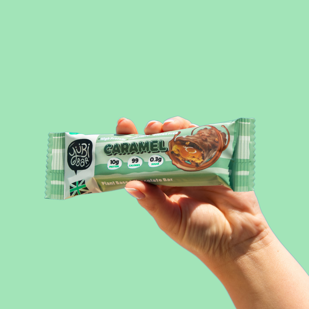 Caramel | 99 Calorie Protein Bars | 12 Pack | YuBi Bar | YuBi Bar