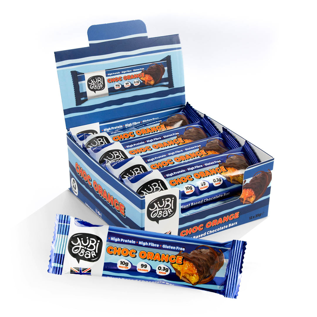 Choc Orange | 99 Calorie Protein Bars | 12 Pack | YuBi Bar | YuBi Bar