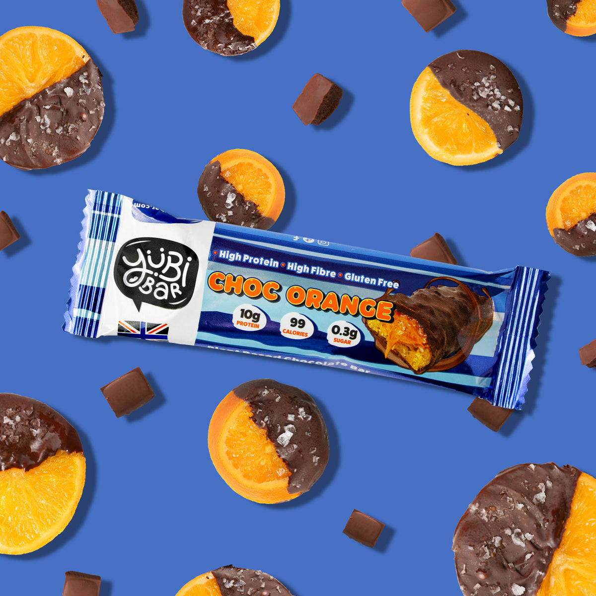 YuBi Choc Orange Protein Bars | YuBi Bar