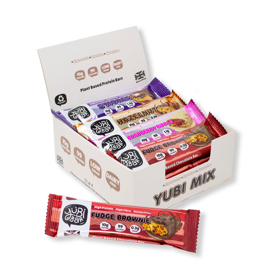 YuBi Mix | 12 Protein Bar Variety Pack Mix | YuBi Bar