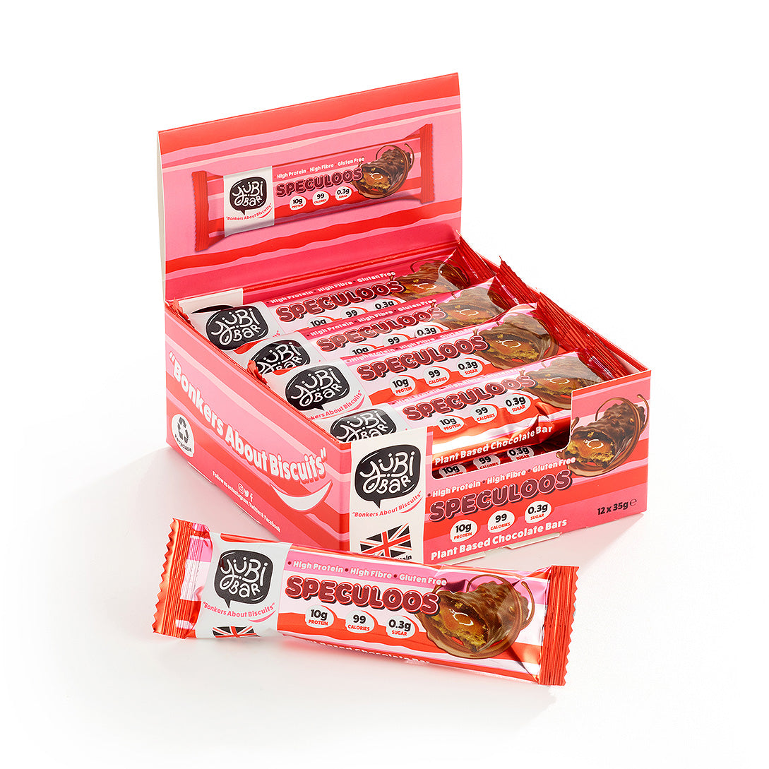 Speculoos | 99 Calorie Protein Bars | 12 Pack | YuBi Bar | YuBi Bar
